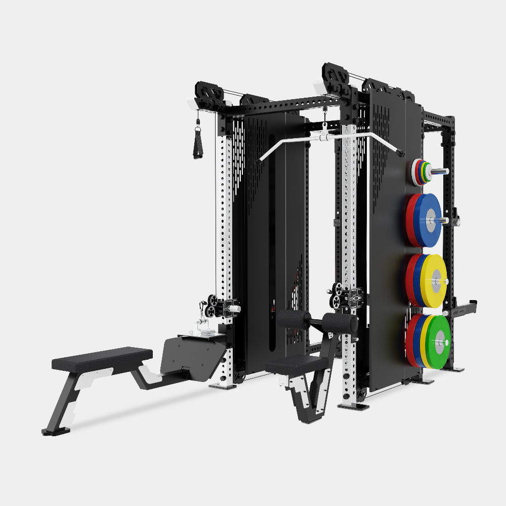 Functional Trainer 3 in 1 With Half Rack – fitmax